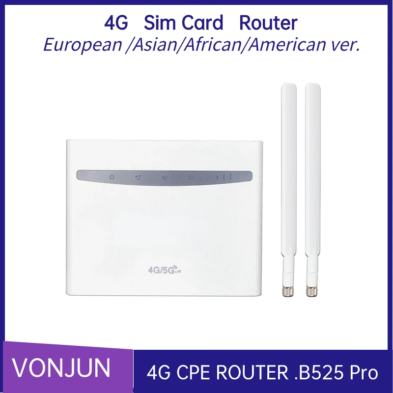 B525-Pro-4G-CPE-Router-300Mbps-CAT4-32-Users-WAN-LAN-Wireless-Modem-LTE ...