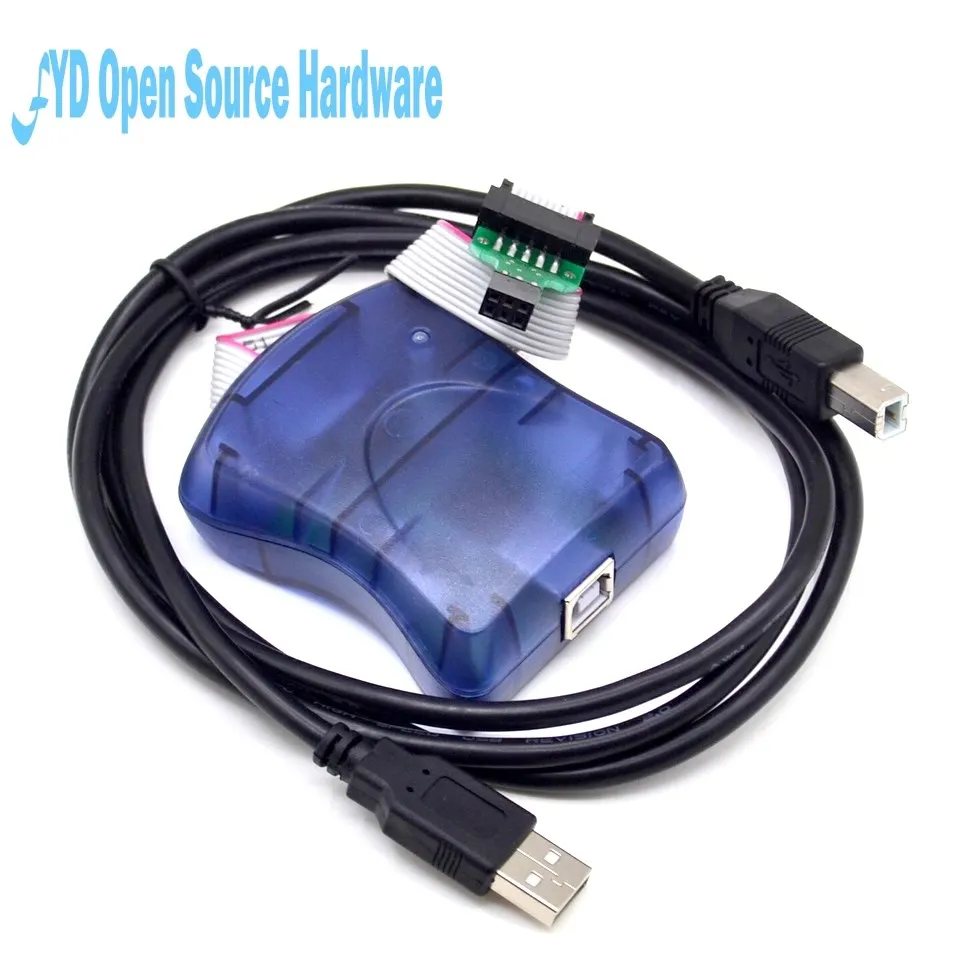 1set At Avrisp Mkii Avr Isp Mk2 Usb Avrisp Xpii In-system Programmer ...
