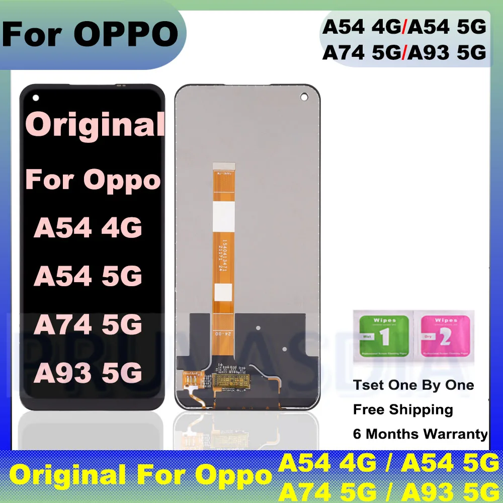 Pantalla Lcd Original para Oppo A54, 4G, CPH2239, montaje de digitalizador con pantalla táctil ...