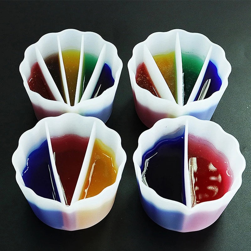 Silicone-Split-Cups-For-Paints-Pouring-Acrylic-Paint-Pour-Cup-5 ...