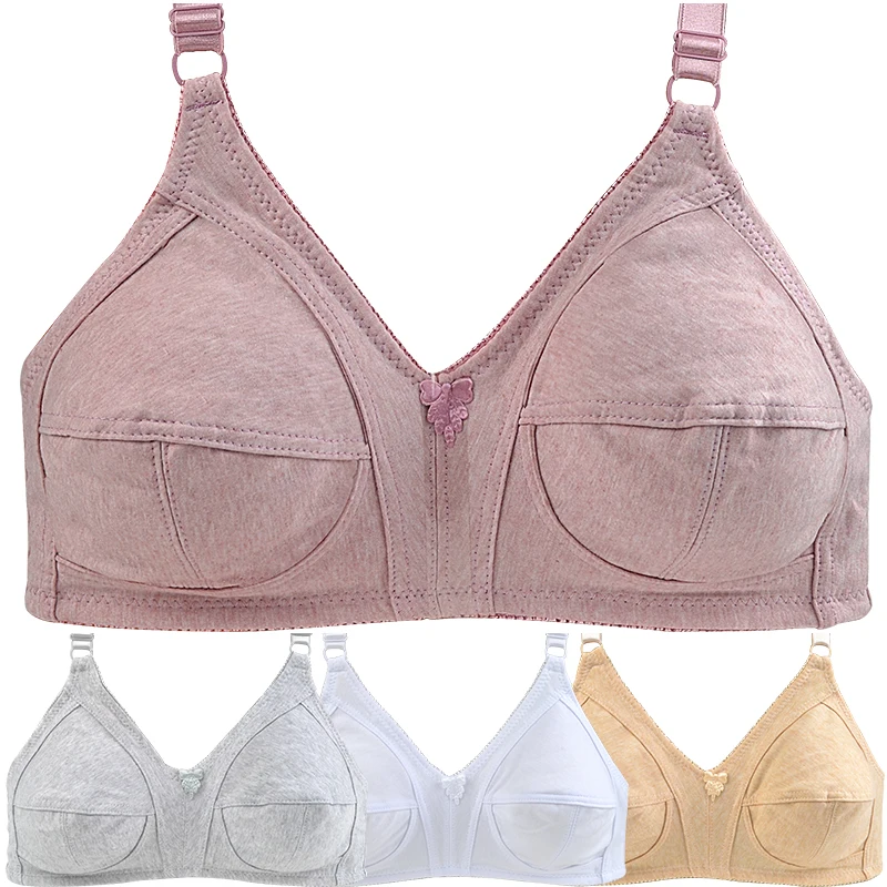 Soft-Wire-Free-Bra-For-Women-Plus-Size-Bras-Comfortable-Underwear ...