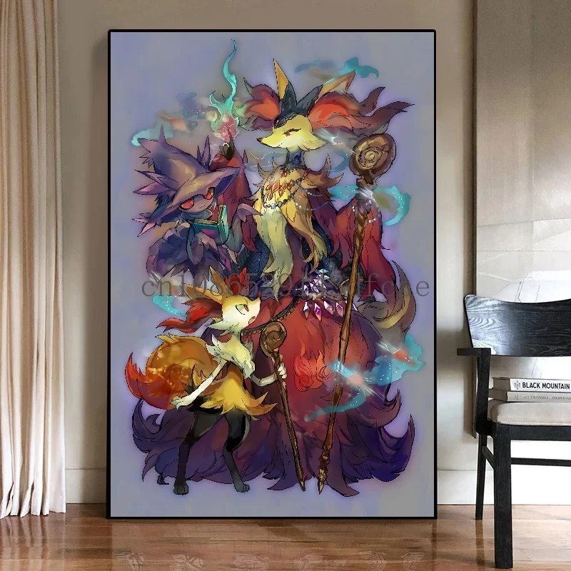 Delphox Official Art