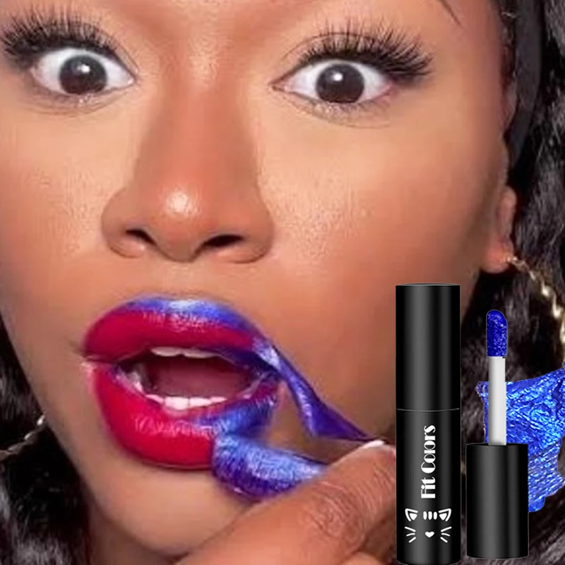 Matte Royal Blue Lipstick