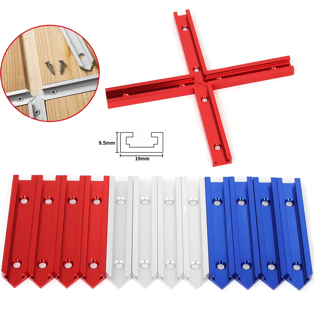 19mm-T-Track-Slot-Miter-Track-Jig-Intersection-Kit-For-Carpentry ...