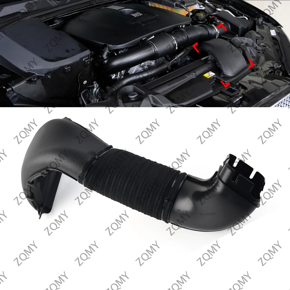 Coolant-Pipe-Engine-Air-Intake-Hose-Air-Filter-Sleeve-Tube-For-Jaguar ...