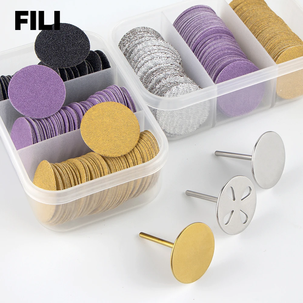 FILI-Replaceable-Sanding-Paper-File-with-Pedicure-Disc-Kits-Foot ...