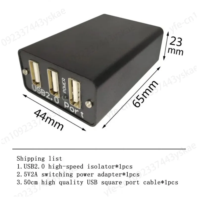 USB2-0-high-speed-isolator-480M-eliminates-decoder-DAC-common-ground ...