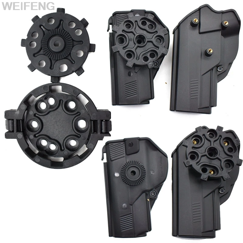 Tactical-Gun-Holster-Molle-Attachment-360-Degree-Angles-Platform-Pistol ...