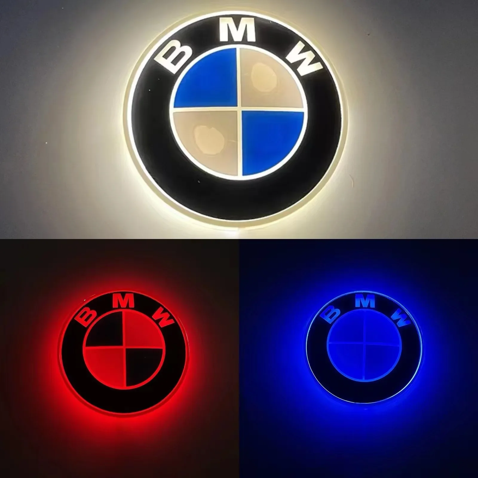 4D-LED-logotipo-del-coche-emblema-delantero-trasero-insignia-de-luz-l ...