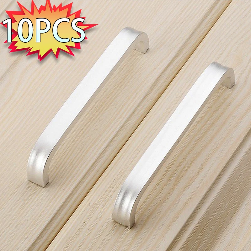 10Pcs U-Shaped Hollow Door Handle, Aluminum Alloy Hollow Light Handle ...