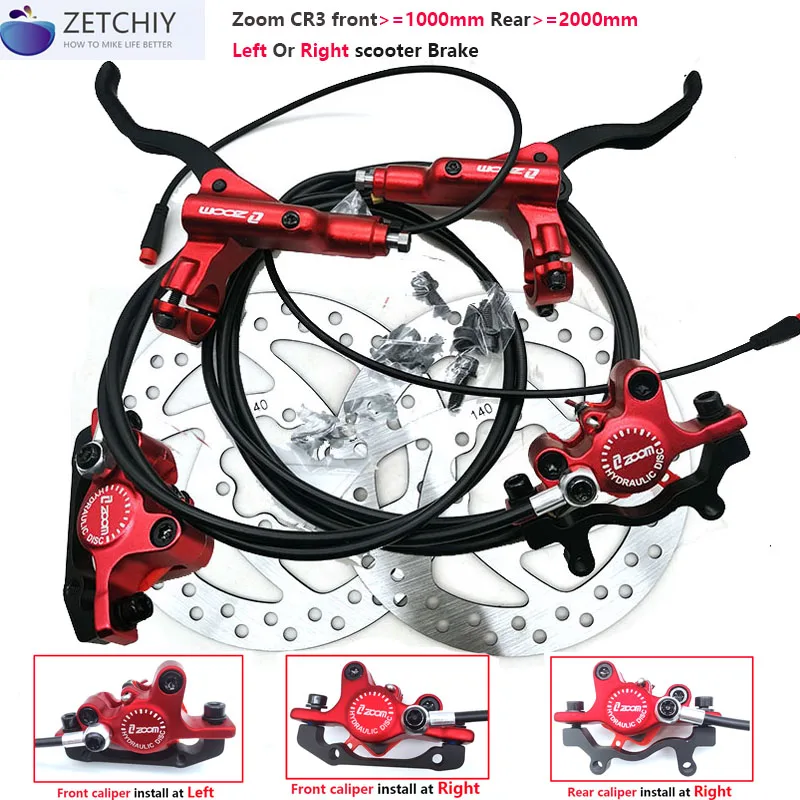Zoom Cr3 Bike Electric Scooter Power Off Cut-off Shifter Oil Hydraulic ...