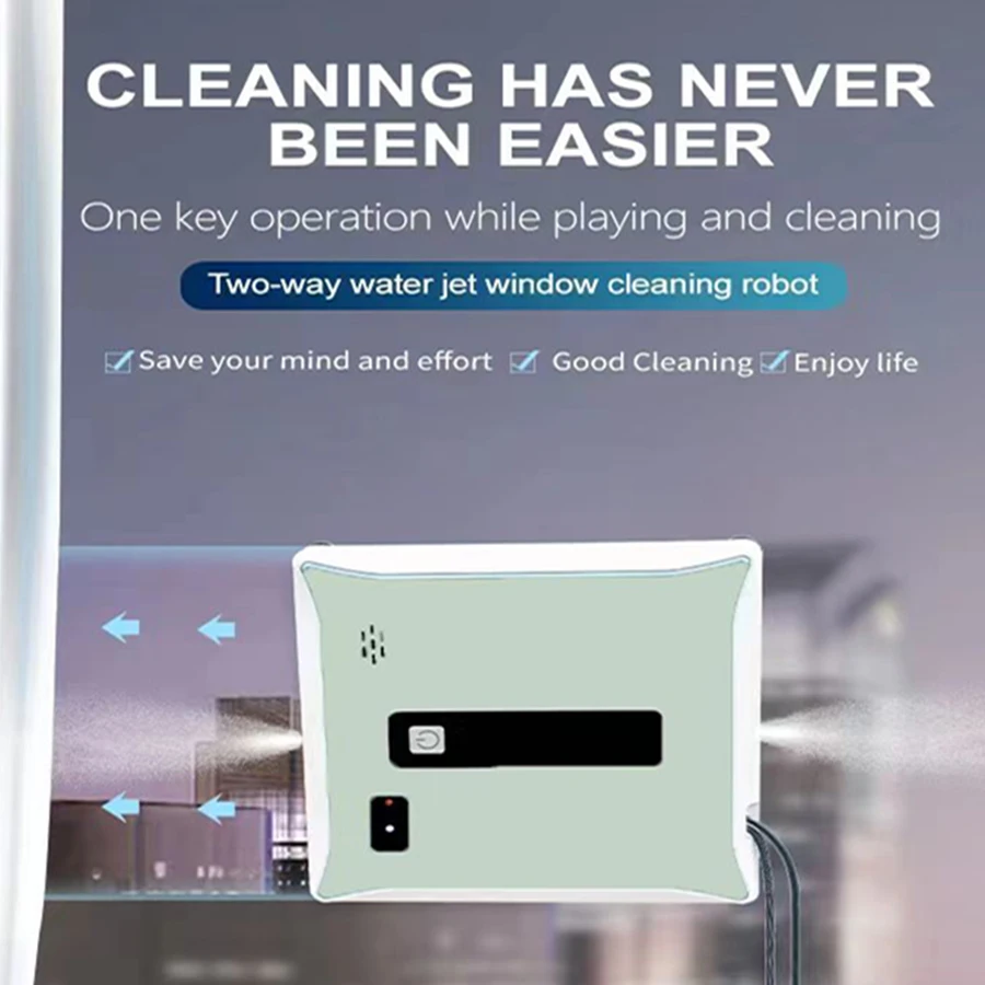 Square-Window-Cleaning-Machine-With-Water-Tank-Household-Automatic ...