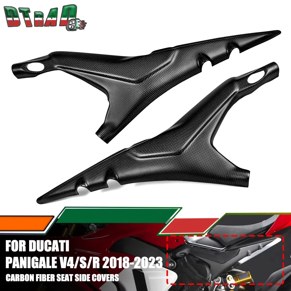 For-DUCATI-Panigale-V4-V4S-V4R-SP2-2018-2023-Carbon-Fiber-Frame-Covers ...