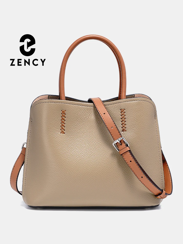 Zency Women's Genuine Leather Shopper Bag Designer Shoulder Bags ...