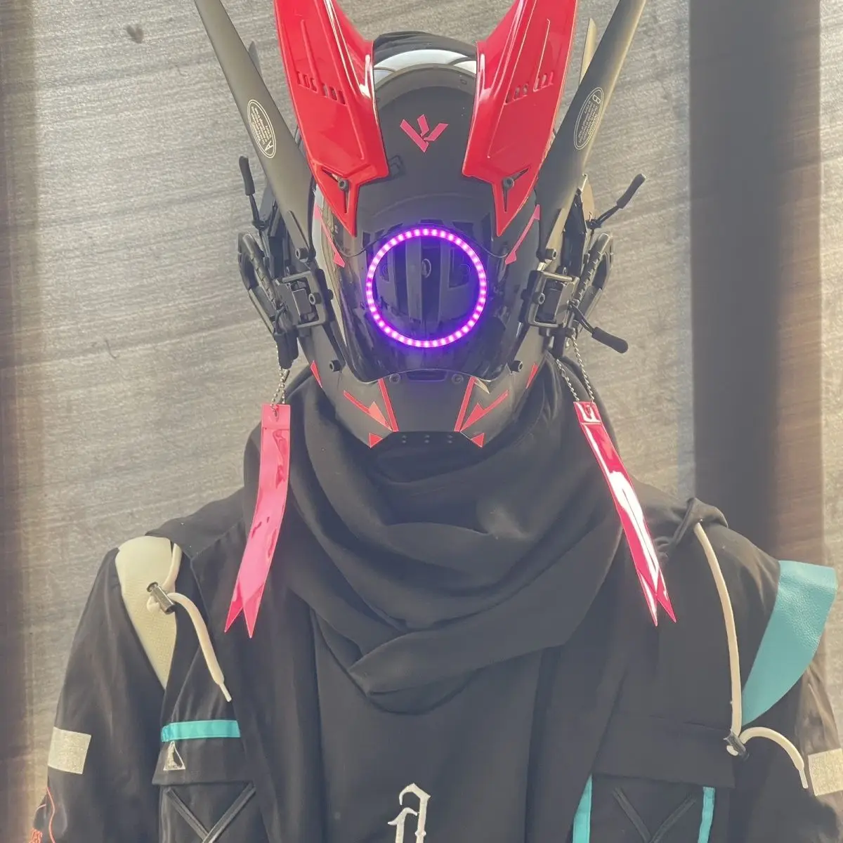 New-Wave-Cyberpunk-Cosplay-Mask-Personality-photography-Street ...