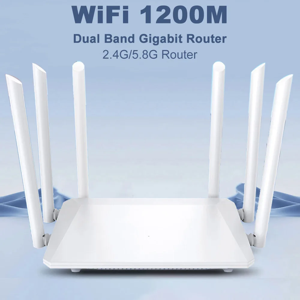 2-4GHz-5-8GHz-Dual-Band-Wireless-AC1200-Router-Wifi-Range-Repeater-with ...