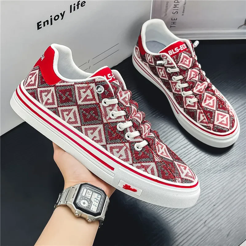 Designer-Men-Shoes-New-Prints-Male-Sneakers-Canvas-Shoes-for-Men ...