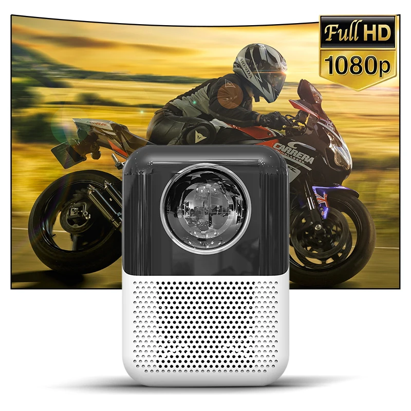 Thundeal-Mini-Projectors-for-1080P-2K-4K-Android-10-Full-HD-Proyector ...