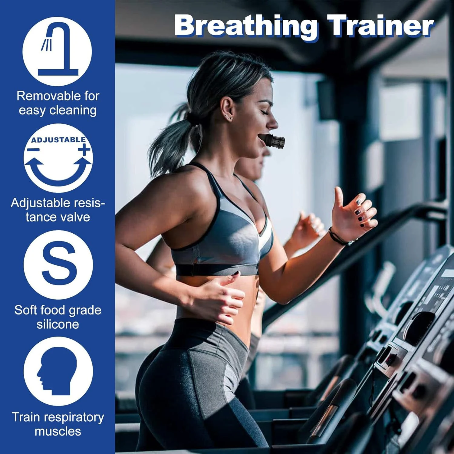 Adjustable Lung Breathing Trainer – THE FITNESS GOAL