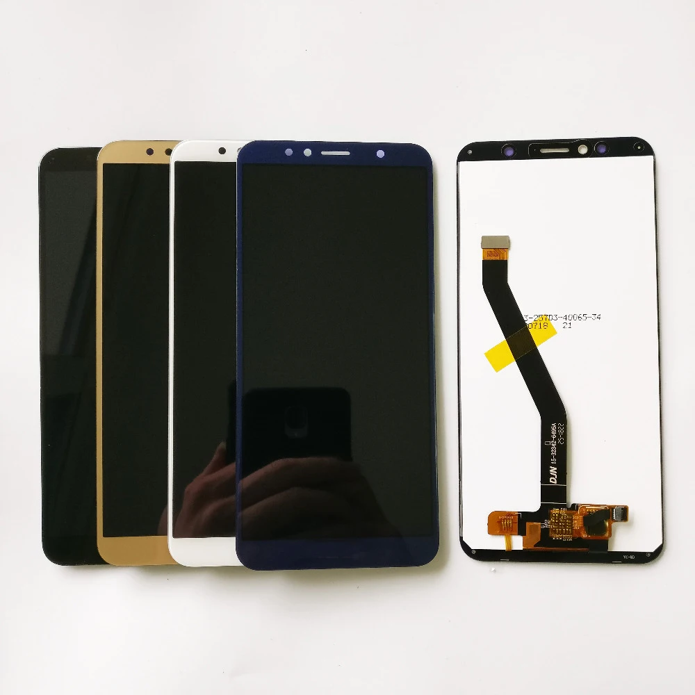 Black/white 5.7 Inch For Huawei Honor 7a / Honor 7a Pro Aum-l29 / Honor 7c Lcd Display Touch ...