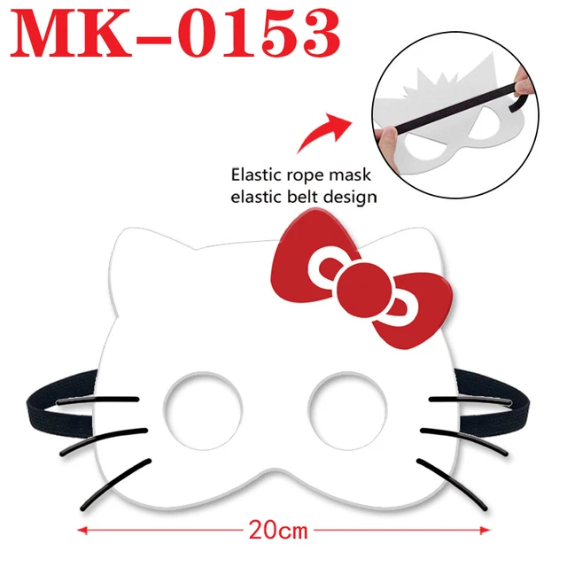 Hello Kitty Cut Out Mask