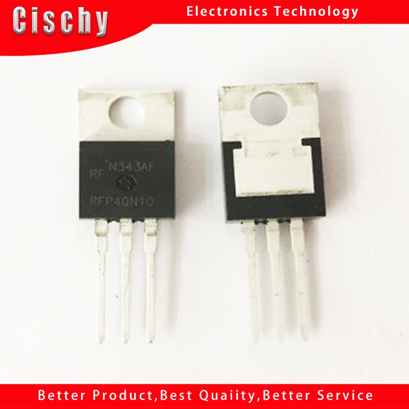 10 pçs/lote RFP40N10 PARA 220 RFP40N10LE TO220 40N10 novo e original Em ...