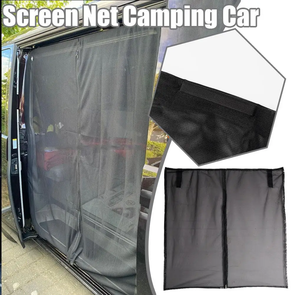 Screen-Net-Camping-Car-Sliding-Door-Magnetic-Tailgate-Mosquito-Anti ...