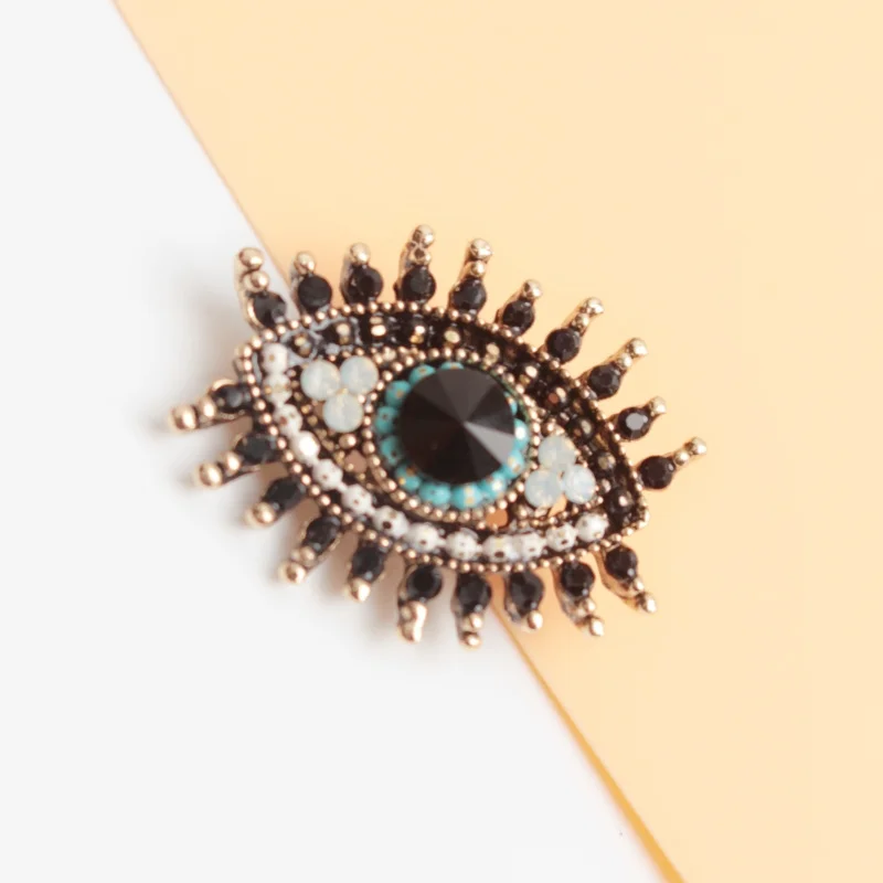 Broche-vintage-Pearl-Devil-Eye-pino-de-colarinho-grande-strass-elegante ...
