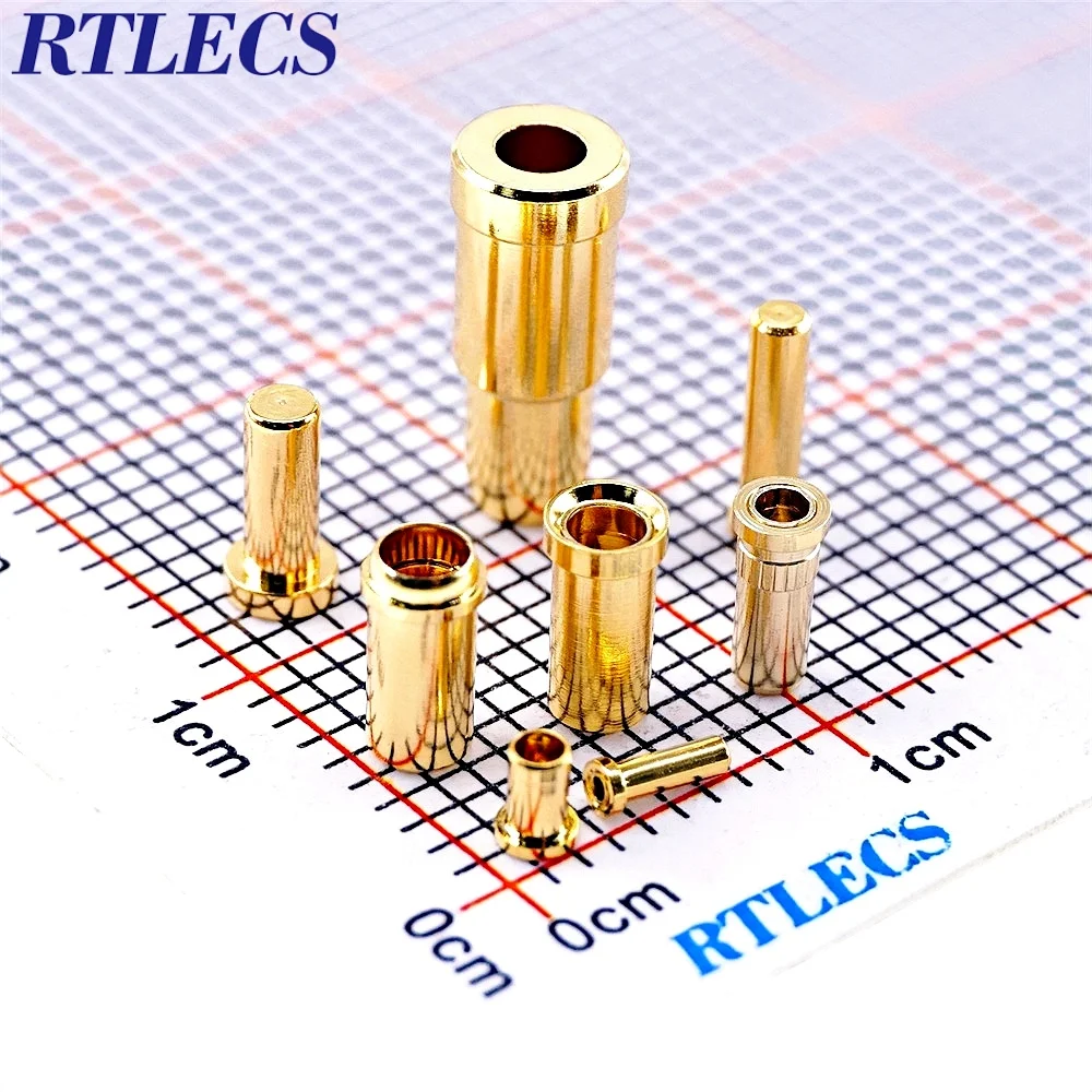 5 Pcs Pin Socket Contact Clip Loaded Receptacle For Mating Plug Male ...