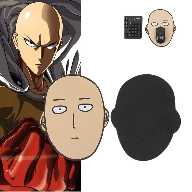 Anime One Punch Man Mouse Pad Saitama Cosplay Personalized Office Game ...
