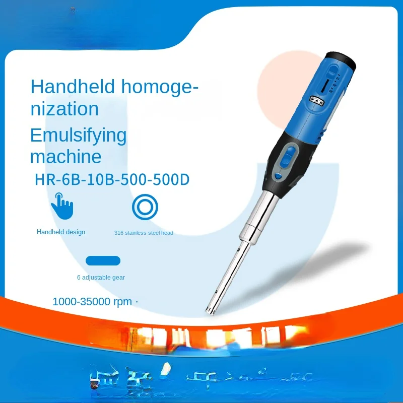 Handheld-homogenizer-HR-6B-high-shear-emulsifier-tissue-mill-laboratory ...