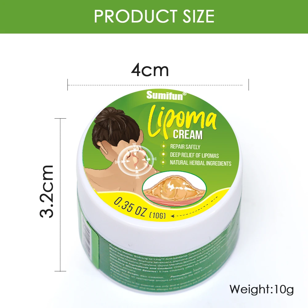 Sumifun Lipoma Cream Remove Fat Lump Nodular Antibacterial Ointment ...