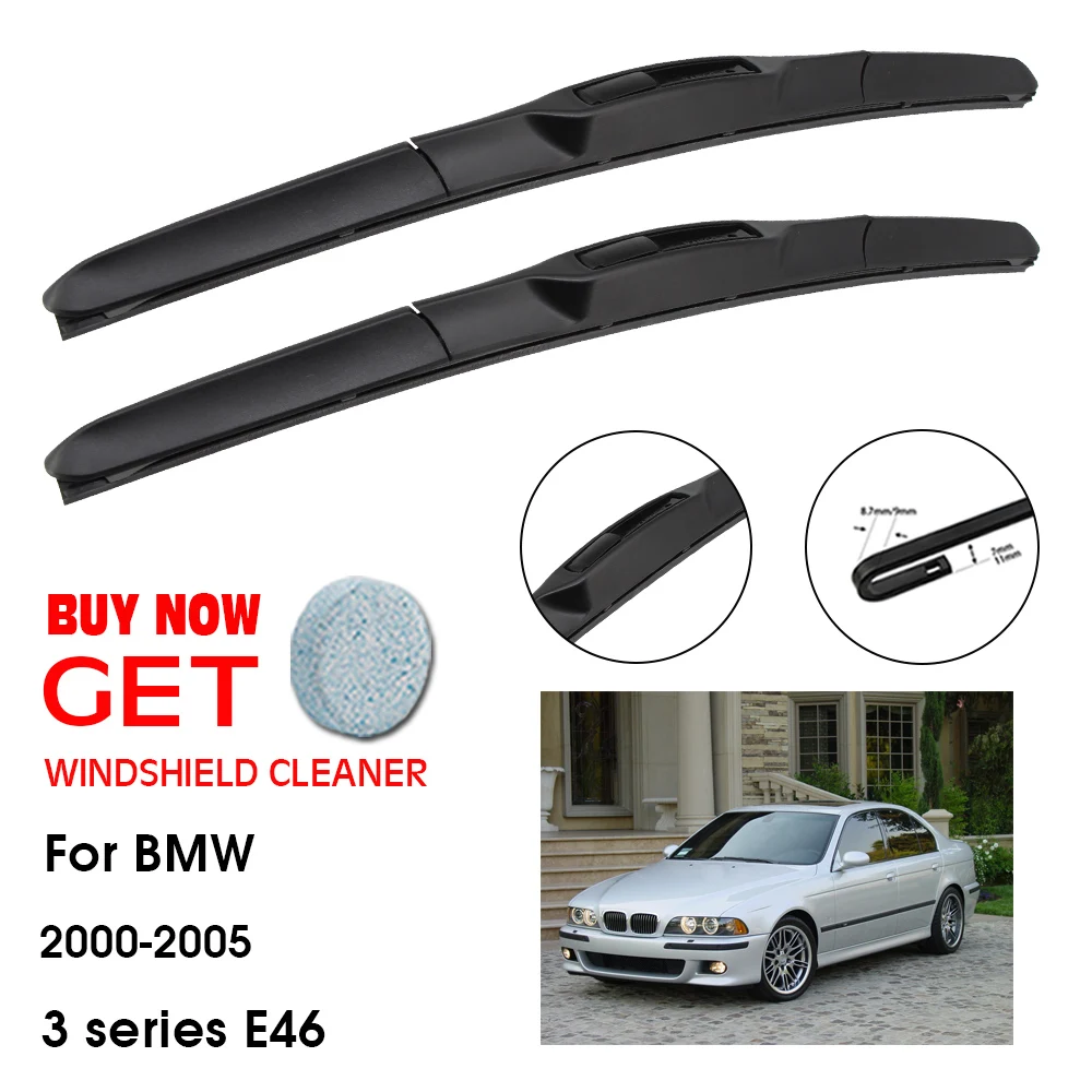 Car Wiper Blade For BMW 3 series E46 22"+20" 2000-2005 Front Window ...