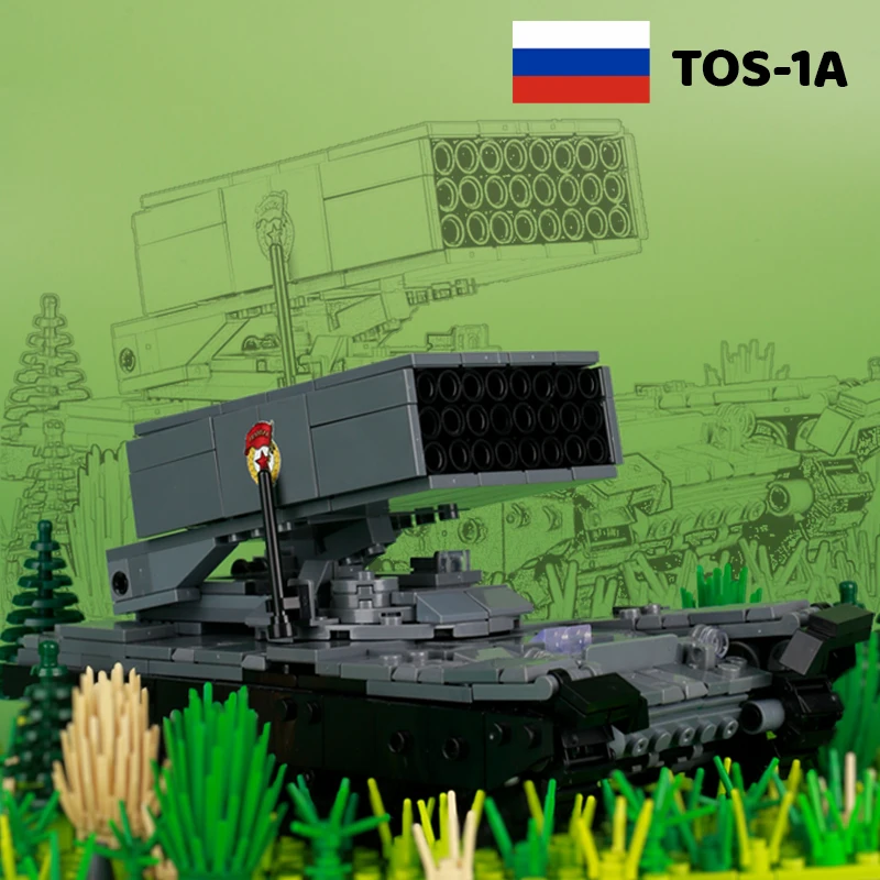 Russia-Military-TOS1A-T62-Tank-Soldiers-Guns-Building-Blocks-Soviet ...