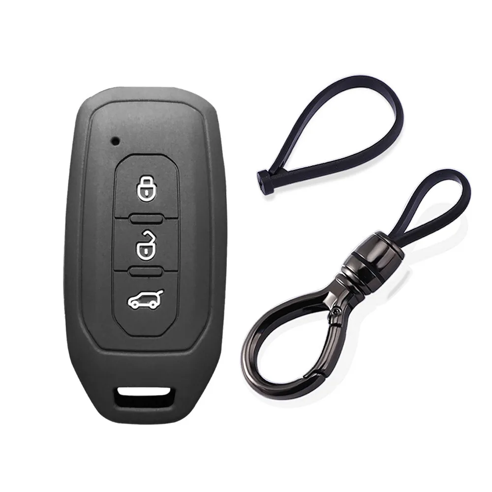 Silicone Rubber Car Key Holder for Ford Territory 2021-2025 Smart ...