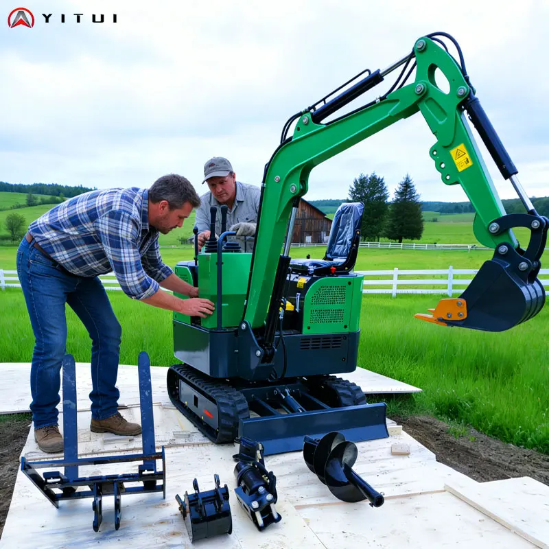 2 Tons Multifunctional Quick Change Auxiliary Mini Excavator Euro 5 ...
