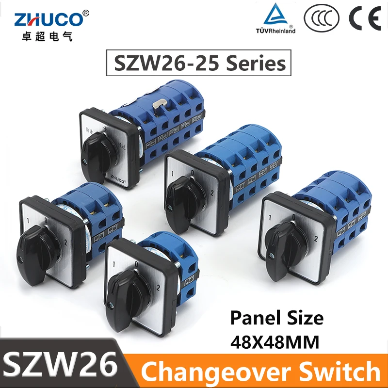 ZHUCO SZW26/LW26-25 3 מיקום 25A D101.1 D202.2 D303.3 D404.4 מגע כסף ...