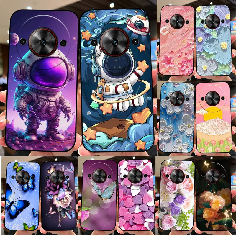 For-ZTE-Blade-A75-Case-A-75-Color-Printing-Shockproof-Phone-Back-Cover ...