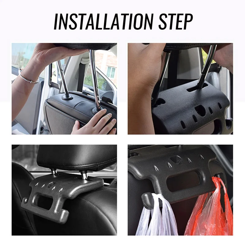 Car Seat Back Hook for Suzuki Jimny Universal Headrest Hanger Car Accessories Interior Portable Holder Storage for Car Bag Purse AliExpress