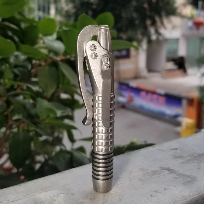 EDC Titanium Alloy Self Defense Survival Safety Tactical Pen With ...