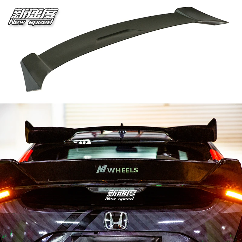 Jdm Style Rear Spoiler For Honda 10th&11th Gen Hatchback Civic ...