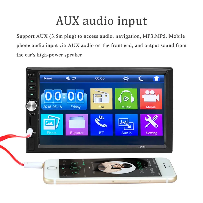 7-inch-Car-Multimedia-CarPlay-Central-Control-Universal-Radio-Dual ...