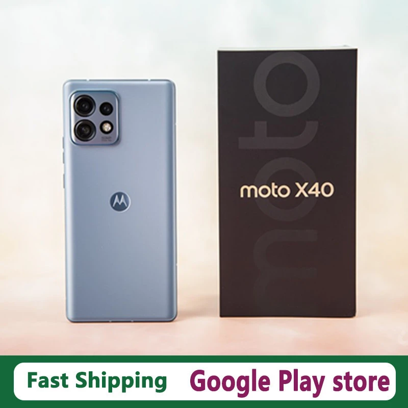 Motorola teléfono móvil Moto X40, resistente al agua IP68, 6,7 ", POLED 165HZ, cámara de 60.0MP ...