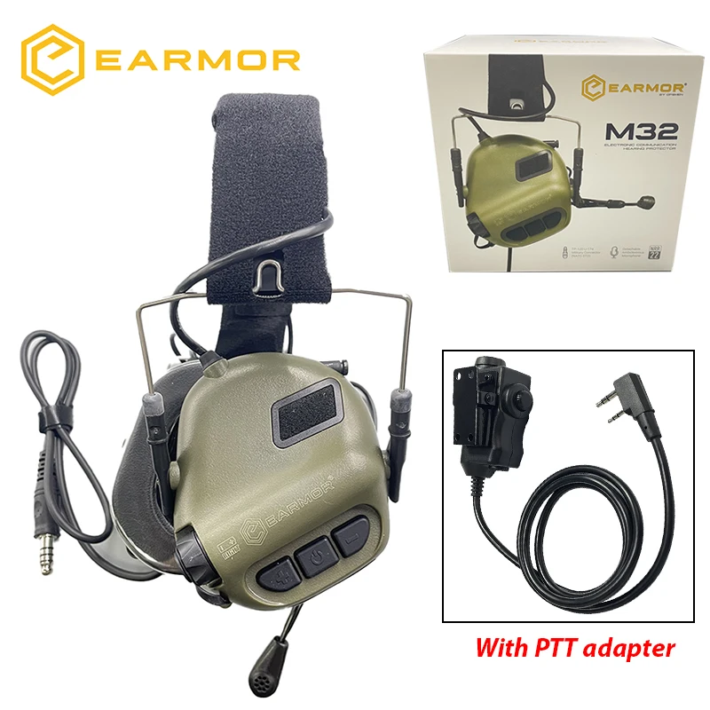 EARMOR-M32-MOD4-Tactical-Headset-Anti-Noise-Headphones-Military ...