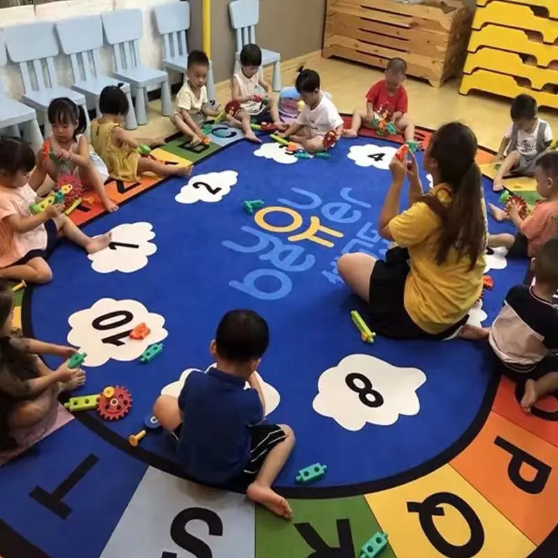 160*80cm Preschool Montessori Play Mat Non-slip Playmat Kindergarten ...