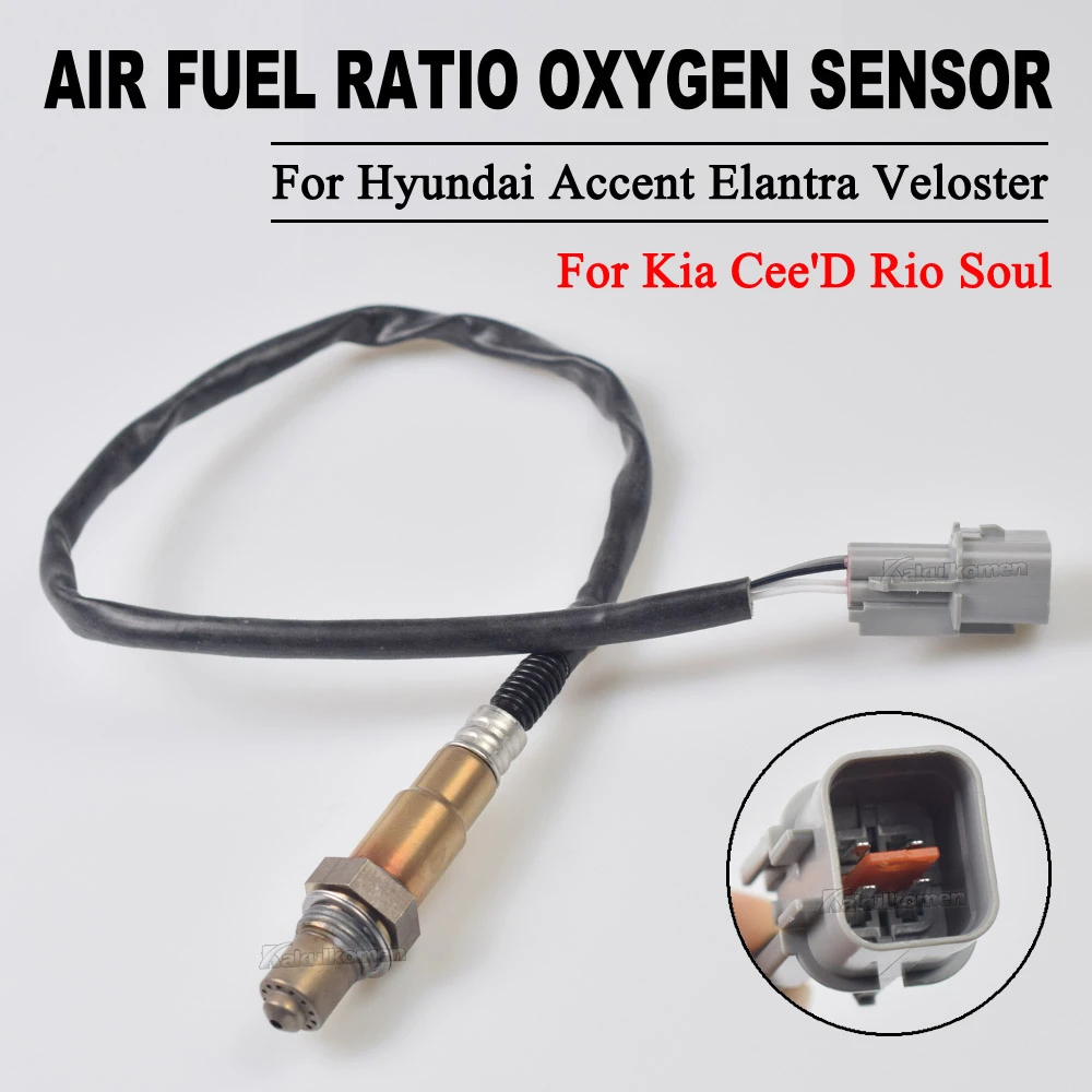 For Hyundai Accent Elantra Veloster Kia Ceed Rio Soul O2 Lambda Probe ...