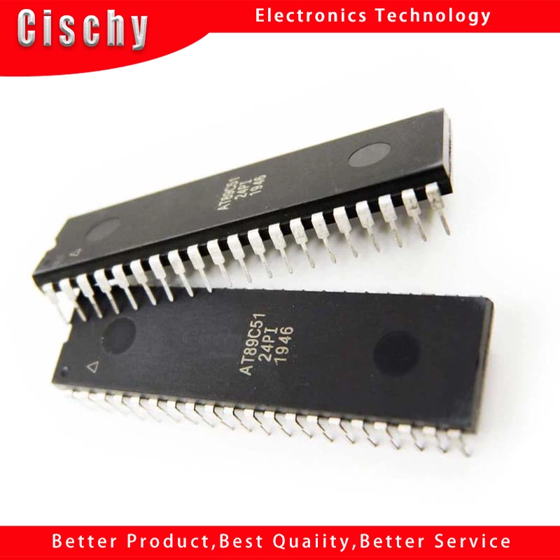 1 PIÈCES AT89C51 AT89C51 24PI 851 DIP 40 | AliExpress