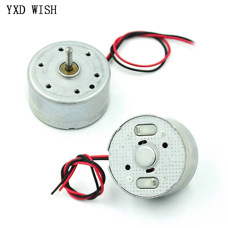 10 pces dc 3v 5v mini micro 300 motor de energia solar para o painel ...