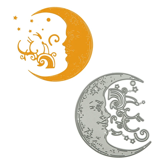 Vintage Moon Clipart