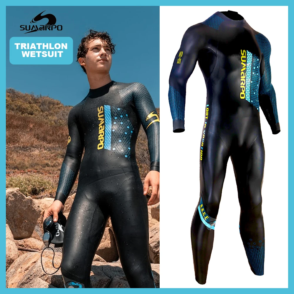 SUMARPO-Tirathlon-Wetsuits-for-Men-RACE-4-2mm-Yamamoto-Neoprene-for ...